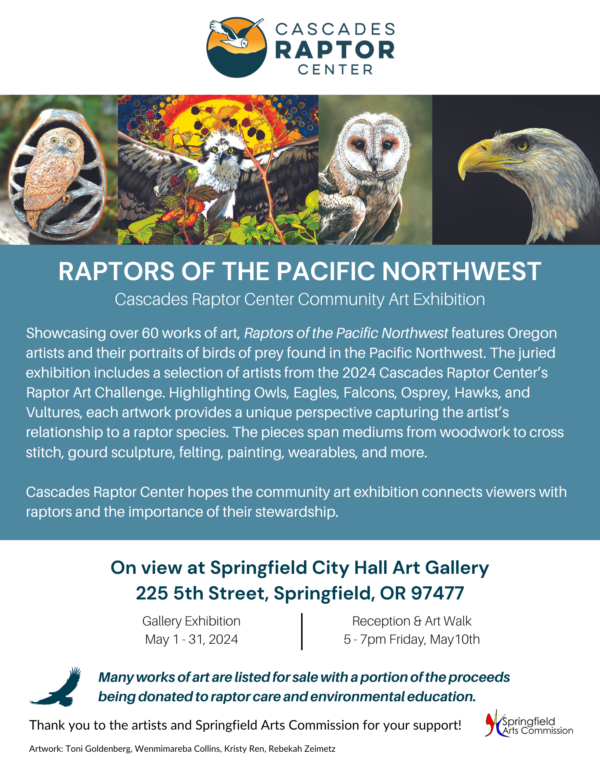 Raptor Art Exhibitions | Cascades Raptor Center